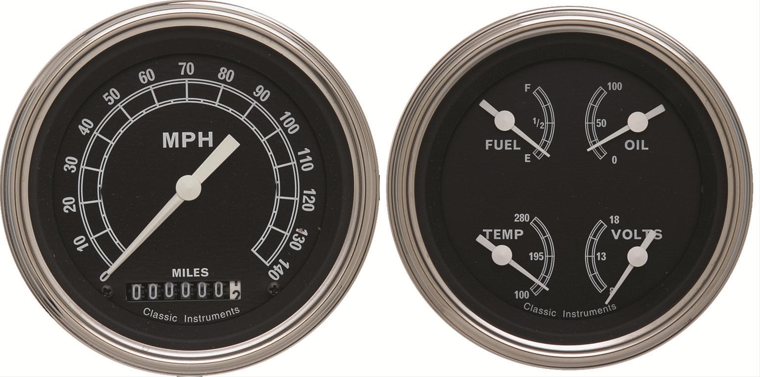 Traditional Series 3 3/8" Speedo & Quad - Kvarnberg Products