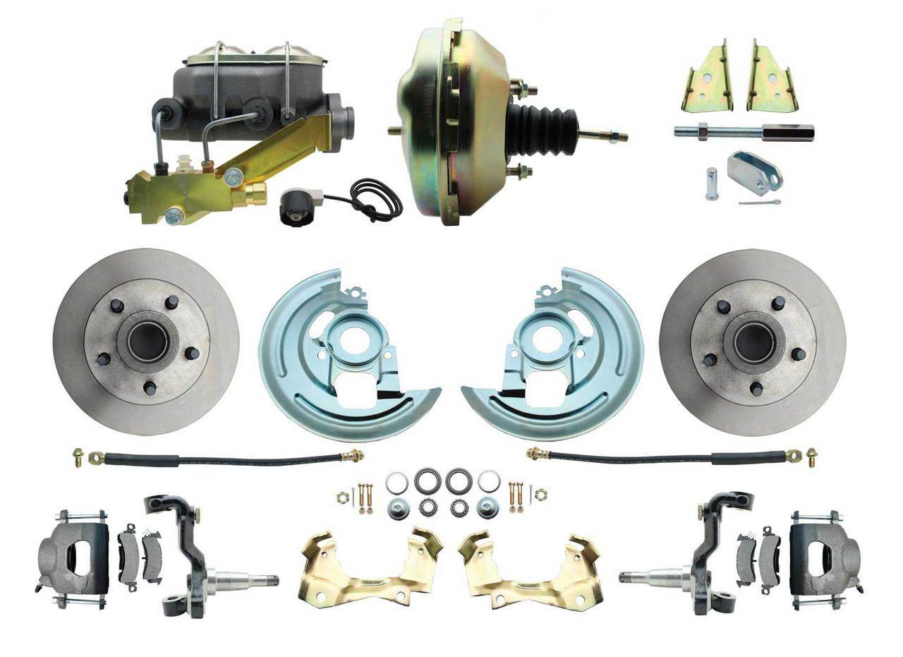 1964-1972 GM A Body Front Power Disc Brake kit - Kvarnberg Products